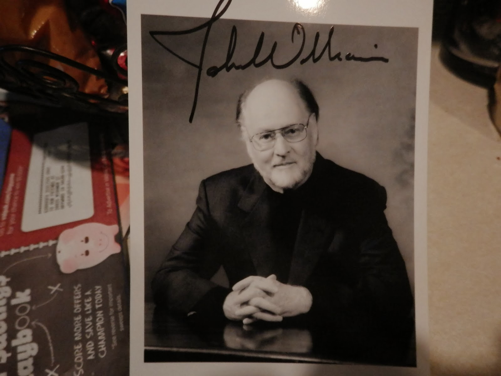 John Williams Autograph - JOHN WILLIAMS - JOHN WILLIAMS Fan Network