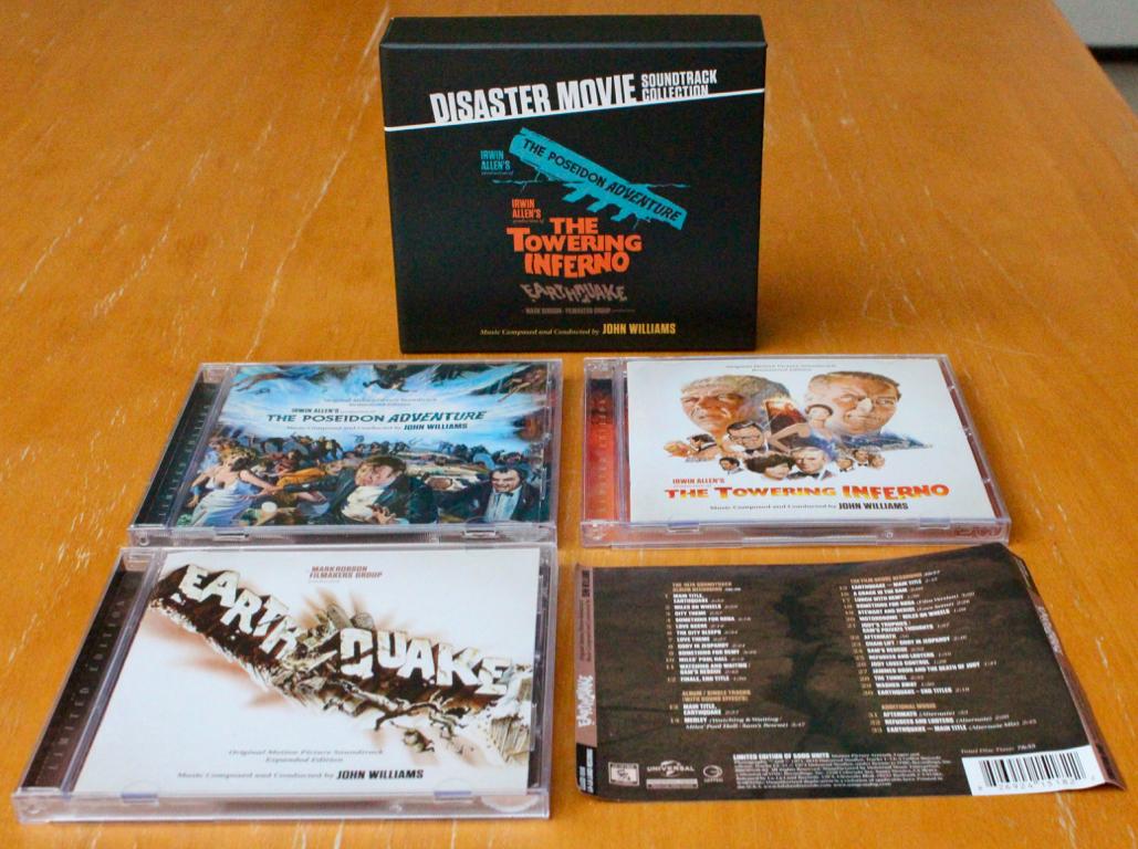 John Williams' DISASTER MOVIE SOUNDTRACK COLLECTION (Poseidon Adventure ...