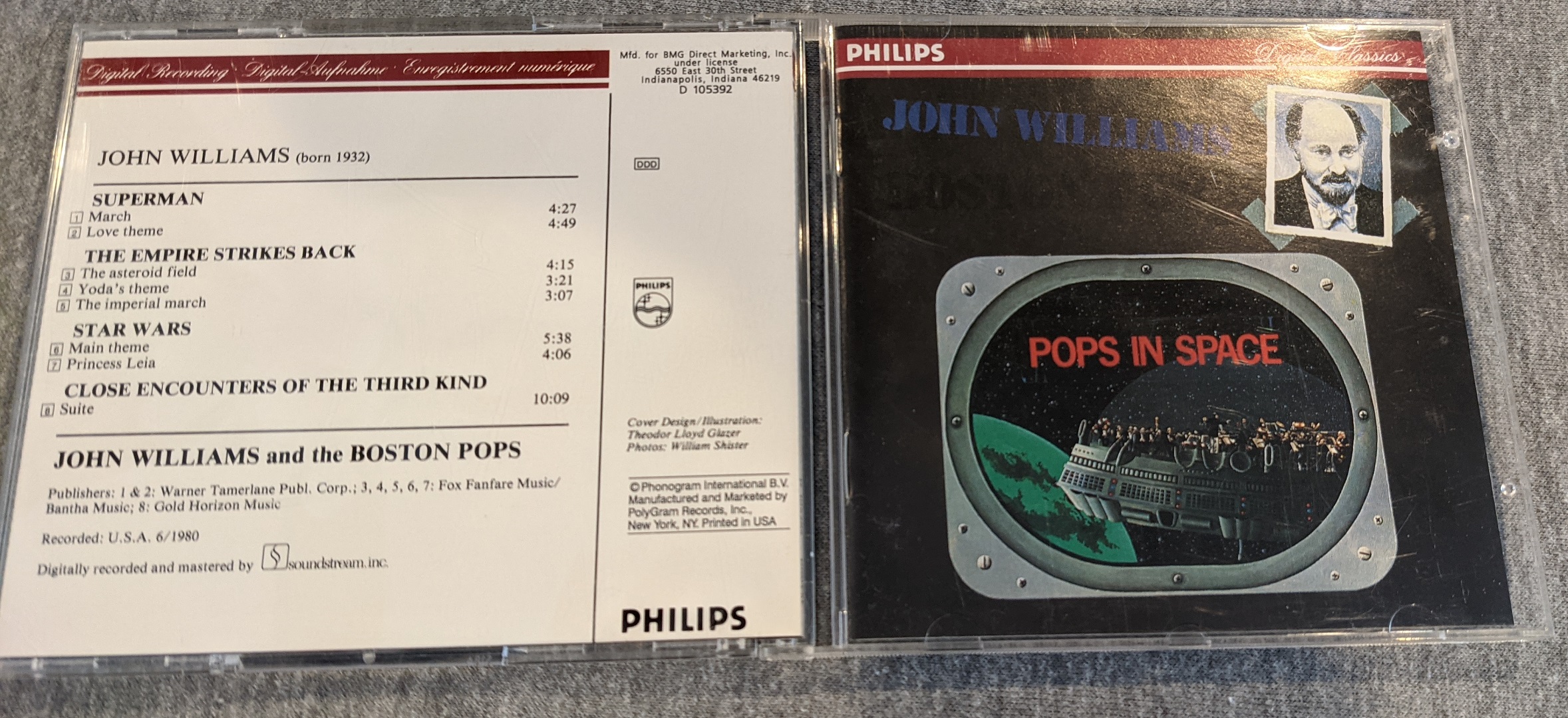 John Williams albums by Philips Records (Boston Pops) - Page 2 - JOHN ...