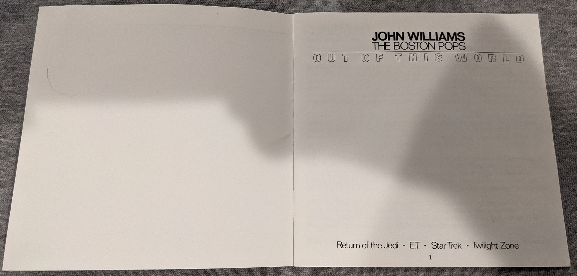 John Williams albums by Philips Records (Boston Pops) - Page 4 - JOHN ...