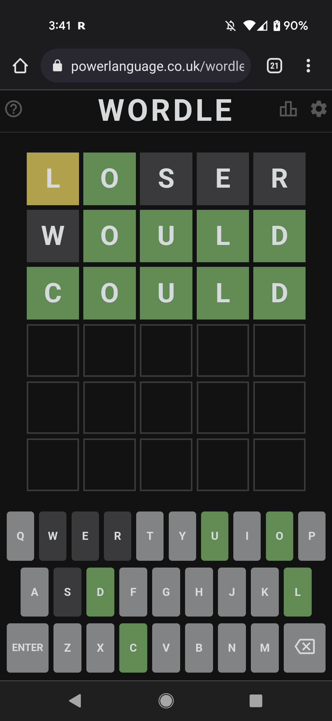 Daily puzzle games (Wordle, Framed, Box Office Game, etc) - Page 2 ...