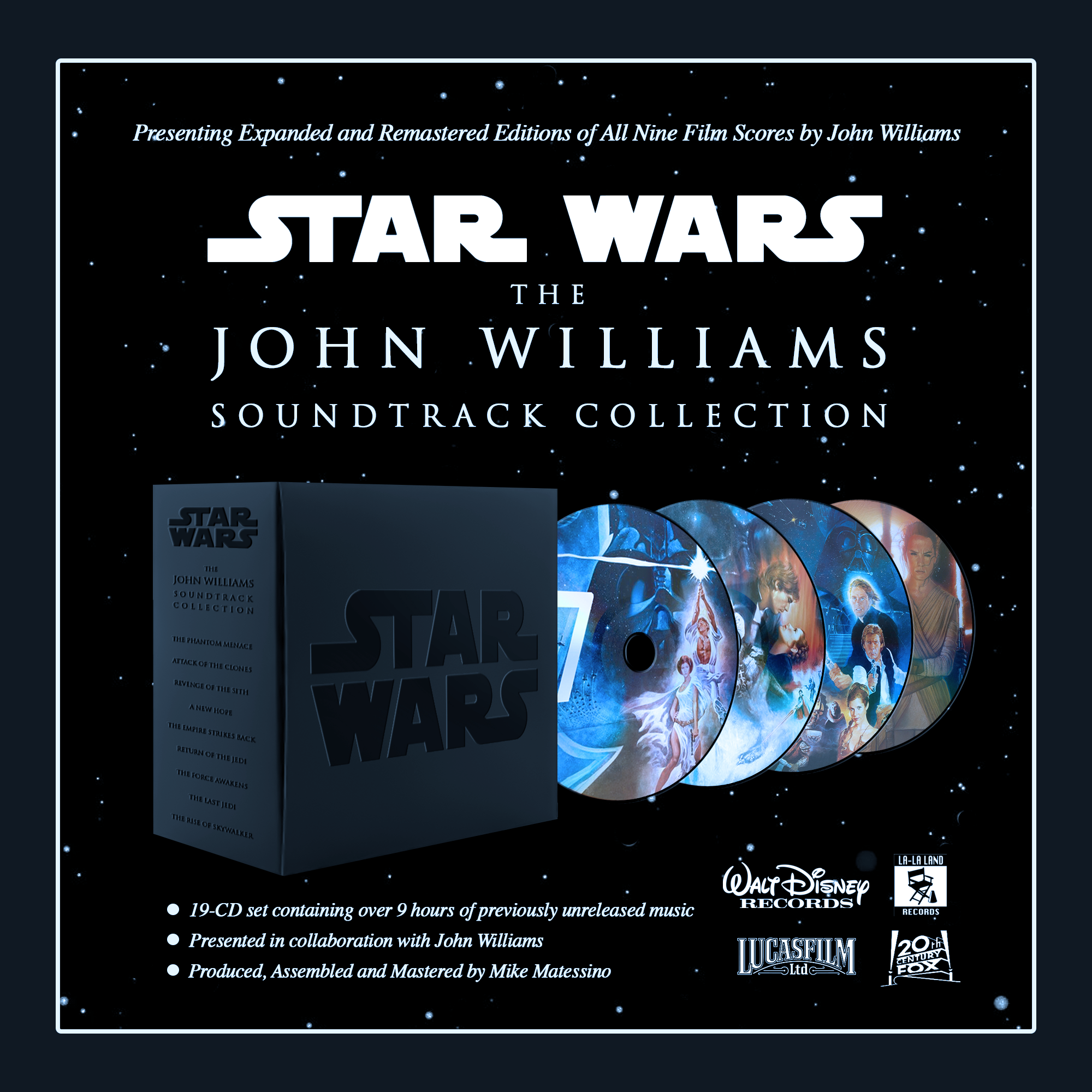 Disney Records Announces "Star Wars: The John Williams Collection" 30 ...