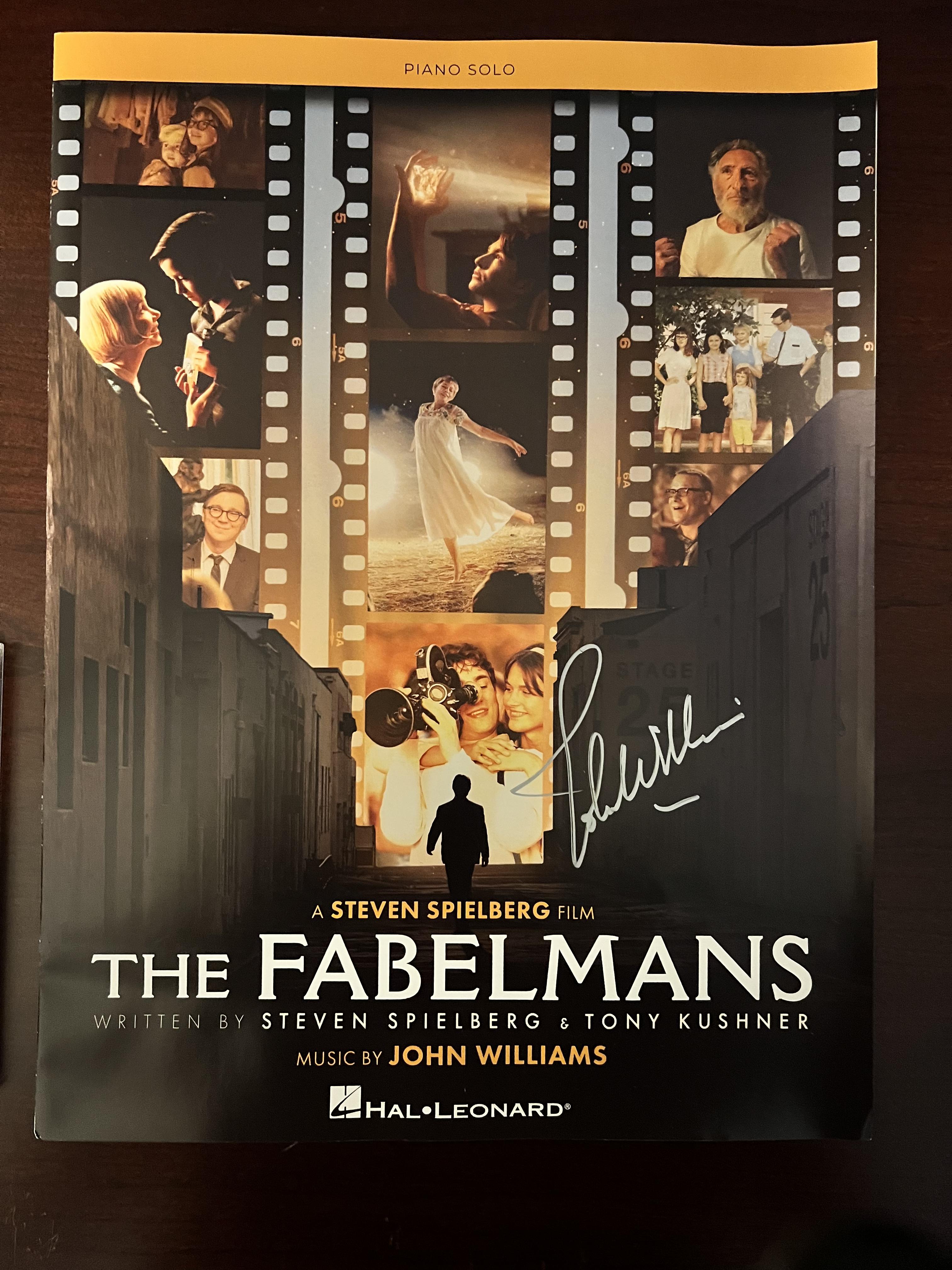 Contest to win a Fabelmans CD & sheet music both signed by John ...