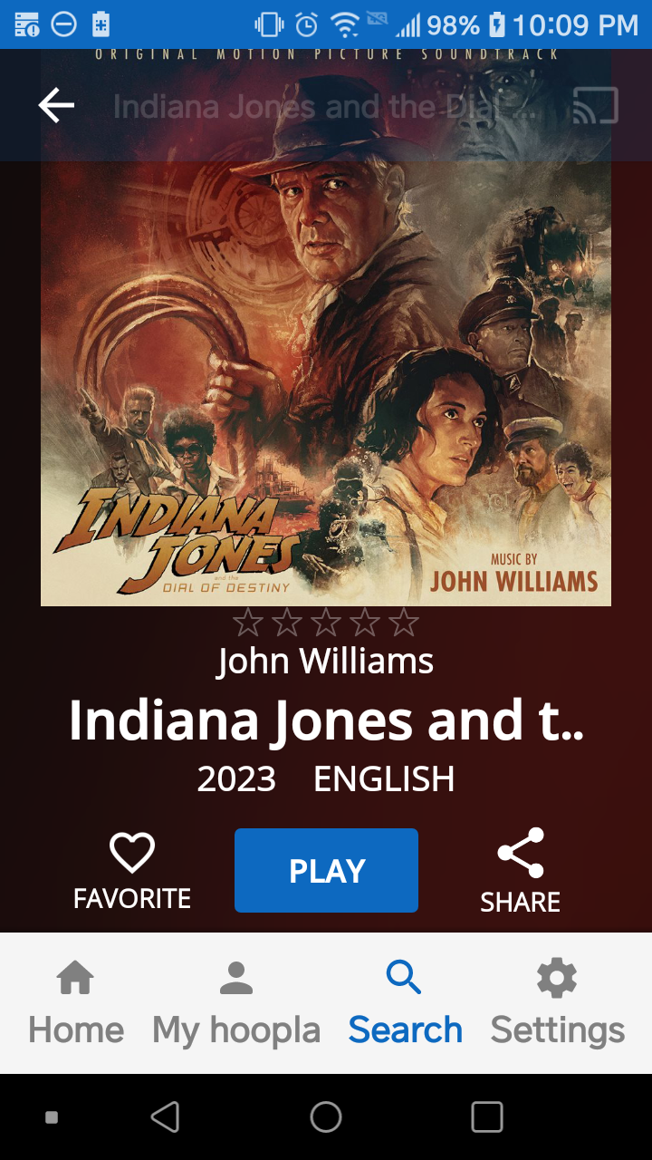 Indiana Jones and the Dial of Destiny (Disney Records Original ...