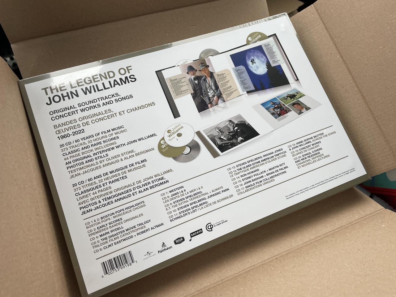 Ecoutez le cinéma John Williams release - The Legend of John Williams ...