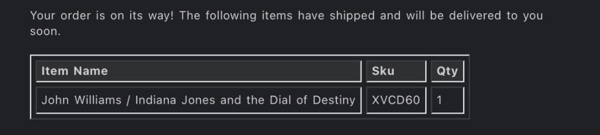 Did you get the Dial of Destiny soundtrack on the CD format before it ...