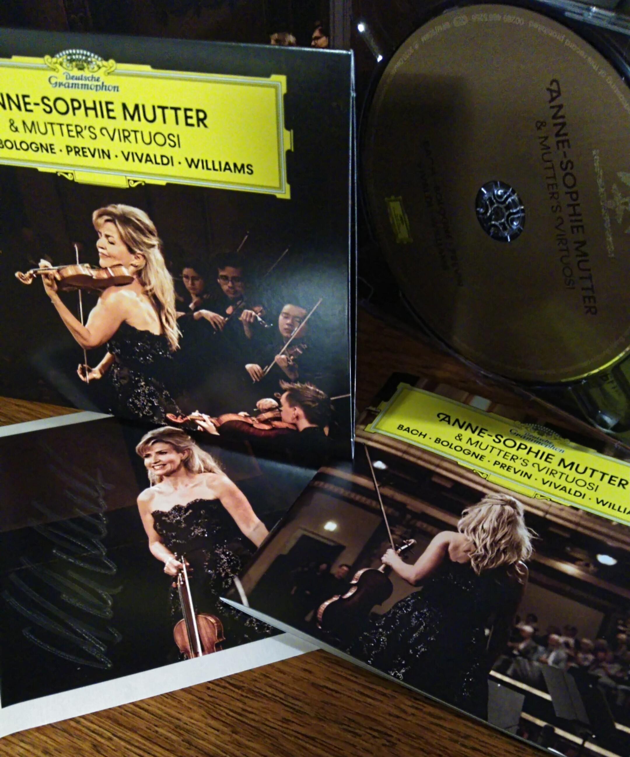 Anne-Sophie Mutter to premiere new Virtuosi JW arrangements - JOHN ...