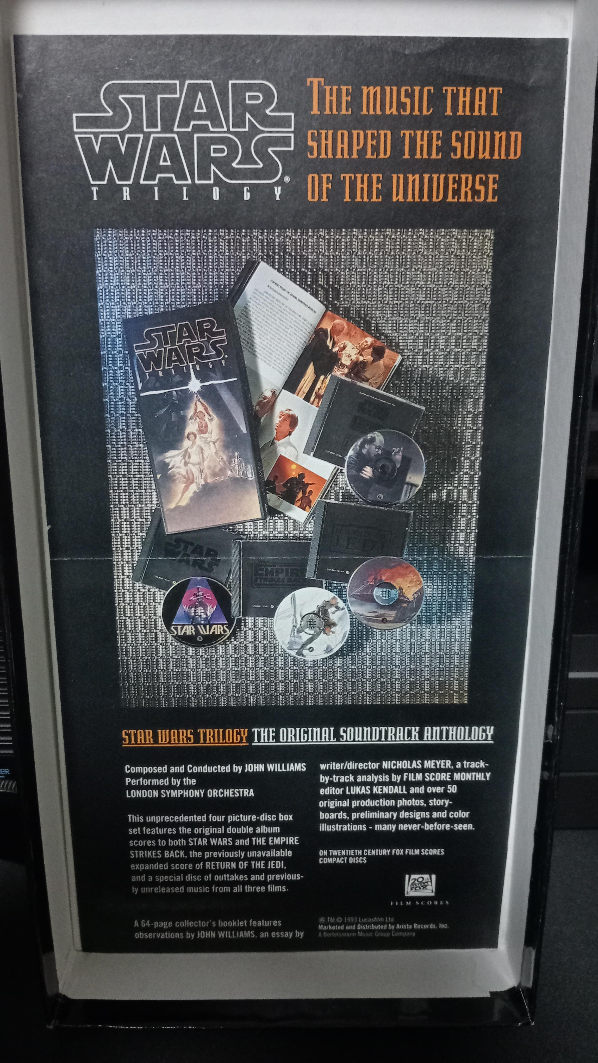 Star Wars Trilogy: The Original Soundtrack Anthology turns 30! - JOHN ...