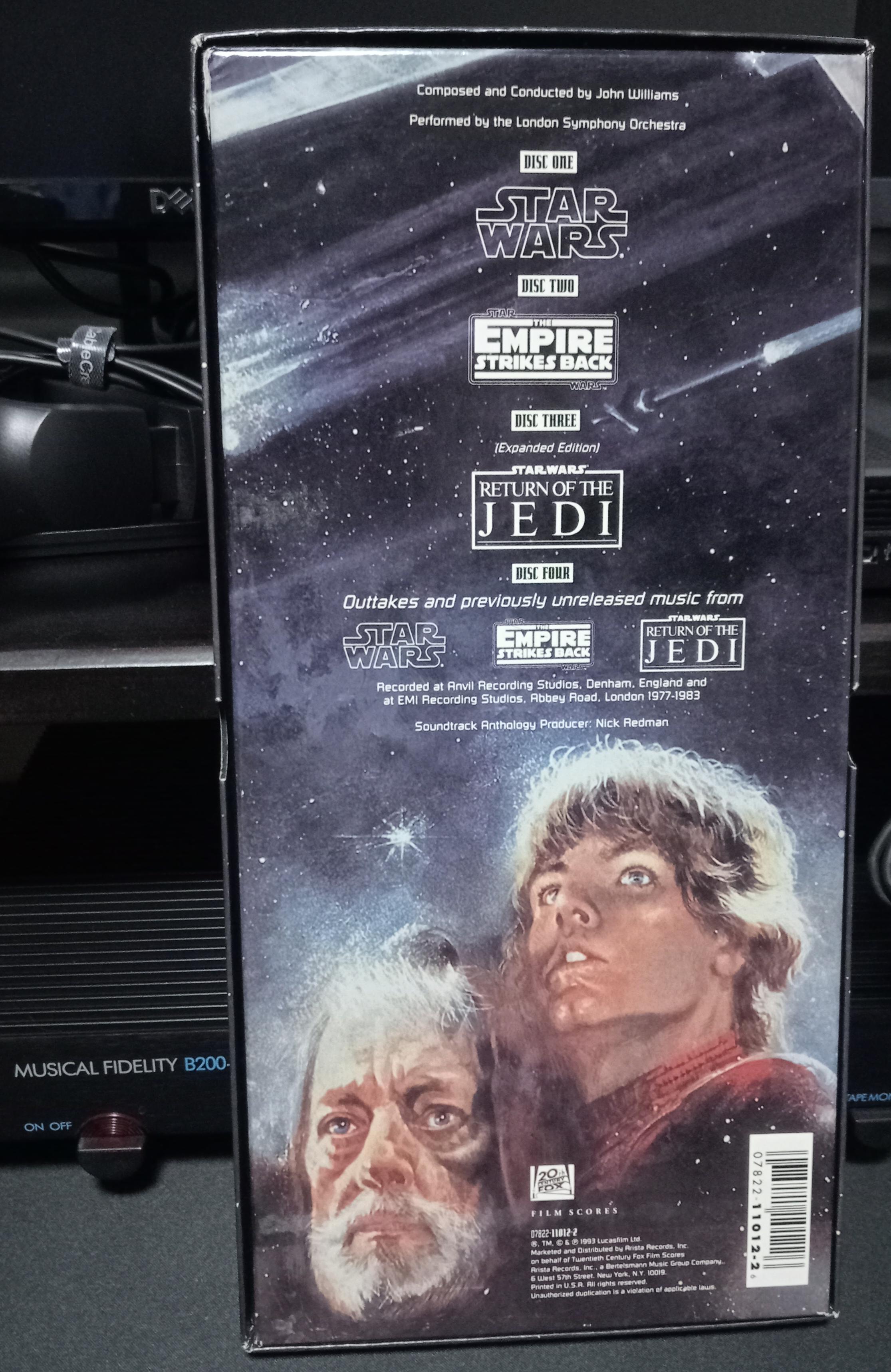 Star Wars Trilogy: The Original Soundtrack Anthology turns 30! - JOHN ...