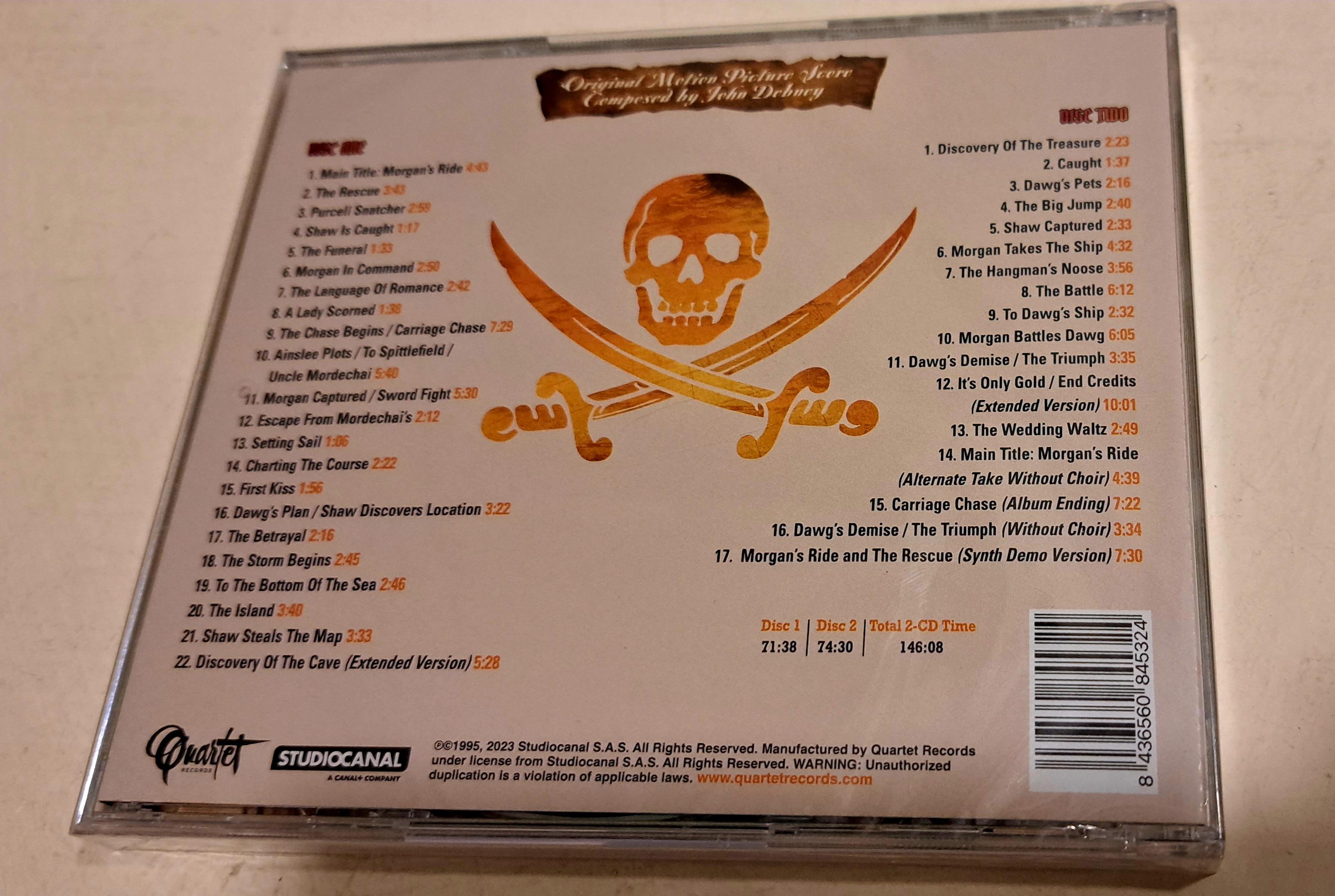 CUTTHROAT ISLAND (2-CD) - Music Composed by John Debney - Quartet ...