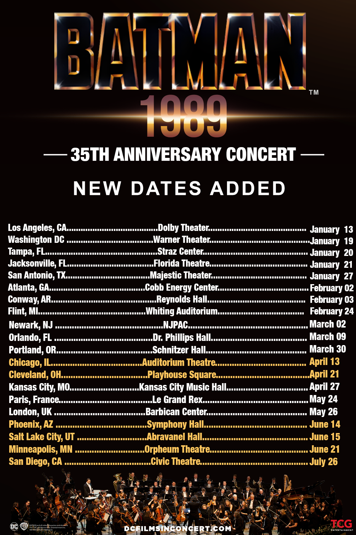 New Live to Projection Concert: Batman by Danny Elfman - General ...