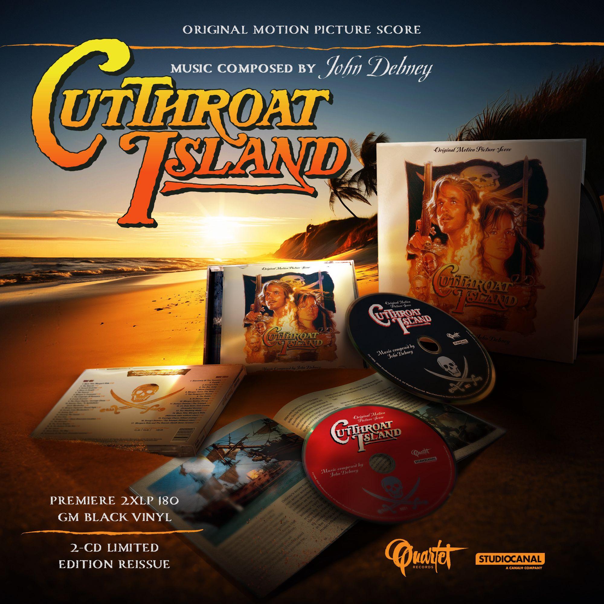 CUTTHROAT ISLAND (2-CD) - Music Composed by John Debney - Quartet ...