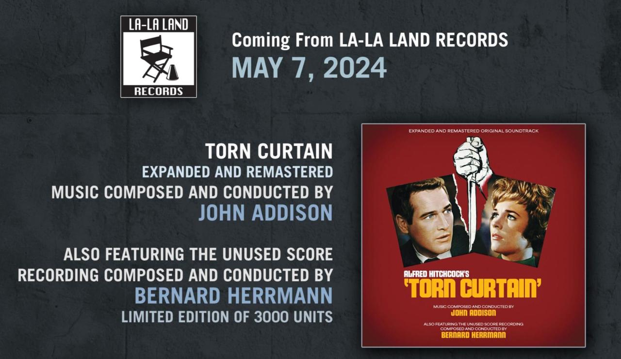 New LLL: TORN CURTAIN-Expanded (Addison/Herrmann) – General Discussion ...