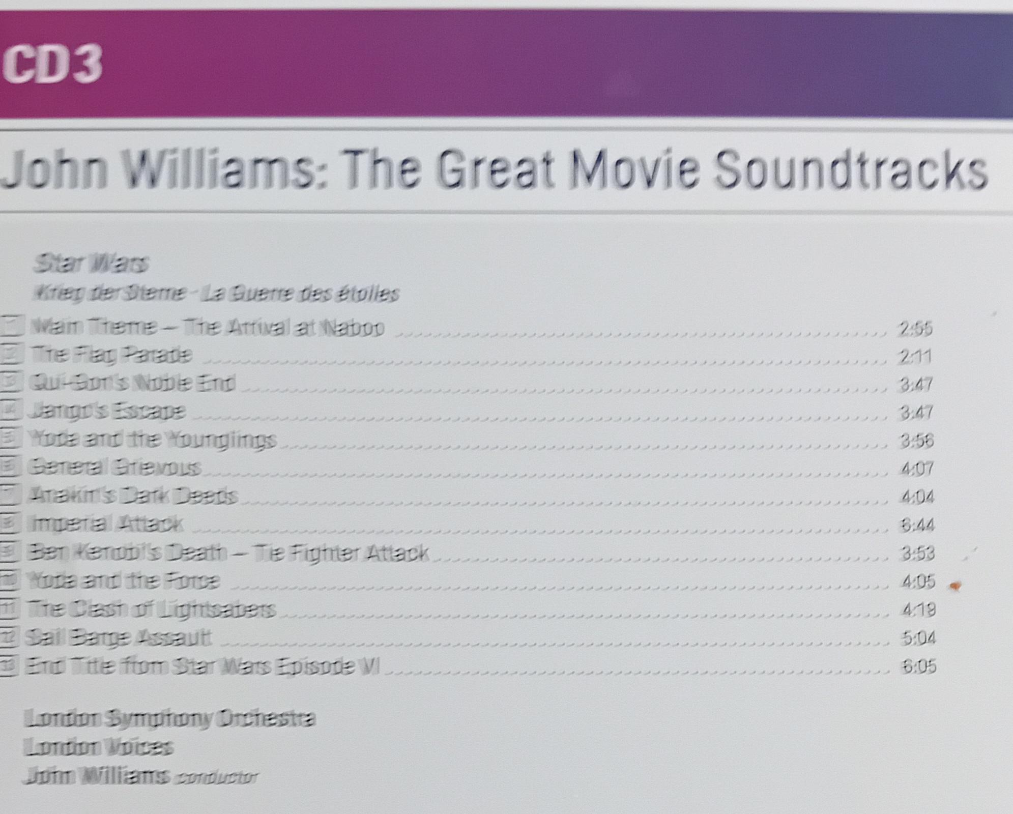 How Do You Organize Your Star Wars Music? - JOHN WILLIAMS - JOHN ...